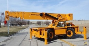 Broderson IC-400-3A 25-Ton Industrial Carry Deck Crane For Sale Hoists ...