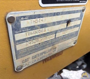 CAT TH514 11000 lb. Telehandler For Sale Caterpillar (CAT) Telehandlers ...