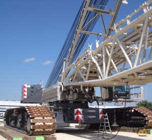 Demag CC 3800-1 715-Ton Lattice Boom Crawler Crane SOLD Hoists ...