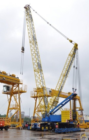 Demag TC 1200 200-ton Lattice Boom Truck Crane For Sale Hoists ...