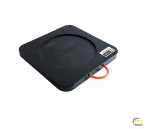 DICA Outrigger Pad 24"x24"x2" Recessed Radius (Black) For Sale Pads ...