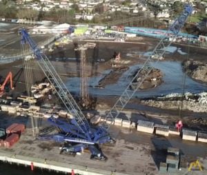 Gottwald MK 1500 1500-Ton Mobile Lattice Boom Crane For Sale Harbour ...