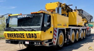 Grove GMK5225 225-Ton All Terrain Crane For Sale Hoists & Material ...