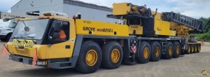 Grove GMK5250L 300-ton All Terrain Crane For Sale Hoists & Material ...