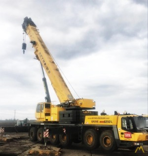 Grove GMK6250-L 250-Ton All Terrain Crane For Sale Hoists & Material ...