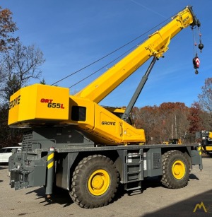 Grove GRT655L Rough Terrain Crane For Sale or Rent Hoists & Material ...