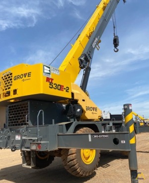 Grove RT530-2 30-ton Rough Terrain Crane For Sale Hoists & Material ...