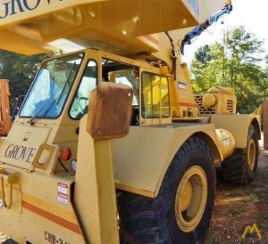 Grove RT58D 20-Ton Rough Terrain Crane For Sale Hoists & Material ...