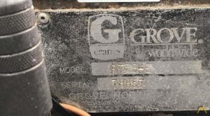 Grove RT58E 22-ton Down Cab Rough Terrain Crane For Sale Hoists ...