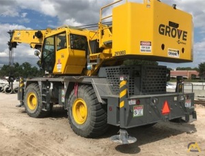 Grove RT600E / RT650E 50-Ton Rough Terrain Crane For Sale Hoists ...