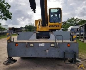 Grove RT600E 50-ton Rough Terrain Crane For Sale Hoists & Material ...