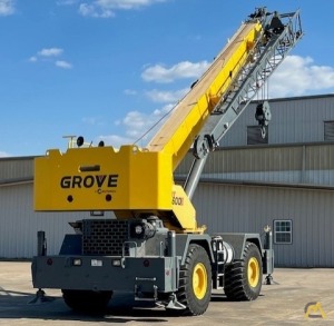 Grove RT600E 50-ton Rough Terrain Crane For Sale Hoists & Material Handlers 32279 CraneMarket