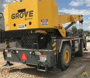 Grove RT600E / RT650E 50-Ton Rough Terrain Crane For Sale Hoists ...