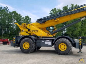 Grove RT890E 90-Ton Rough Terrain Crane For Sale Hoists & Material ...