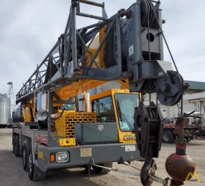 Grove TMS760E 60-ton Telescopic Boom Truck Crane For Sale Hoists ...