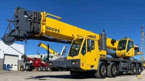 Grove TMS800E 80-ton Telescopic Boom Hydraulic Truck Crane For Sale ...