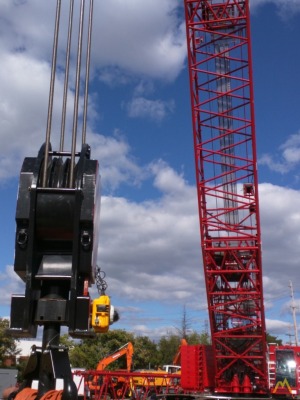 HoistCam Crane Camera System | Boom Tip Hook Block Rear/Sideview Backup ...