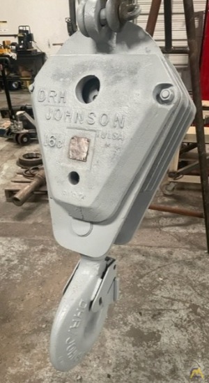 Johnson 40-Ton 3-Sheave Hook Block For Sale Products Blocks Parts ...
