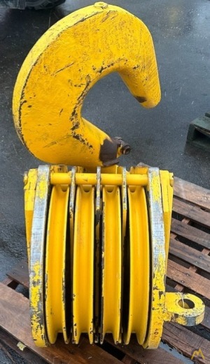 Johnson 90-Ton 4-Sheave Hook Block For Sale Products Blocks Parts ...