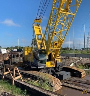 Kobelco CK1600-II 160-ton Lattice Boom Crawler Crane For Sale Hoists ...