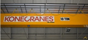 Kone 10-Ton Overhead Crane For Sale (Auction) Konecranes Hoists ...