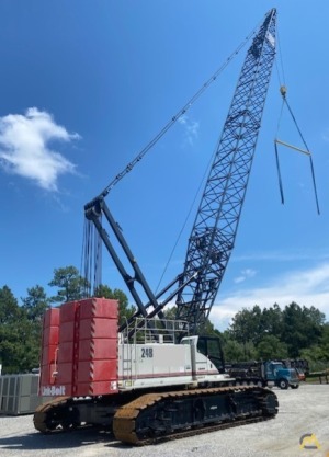 Link-Belt 248 HSL 200-ton Lattice Boom Crawler Crane For Sale Hoists ...