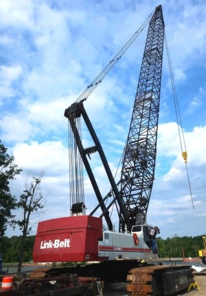 Link-Belt LS-248H II 200-ton Lattice Boom Crawler Crane For Sale Hoists ...