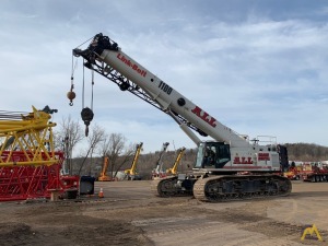Link-Belt TCC-1100 110-Ton Telescopic Crawler Crane For Sale Hoists ...