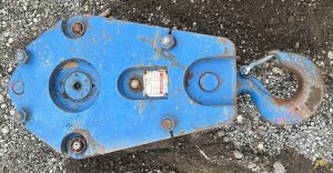 McKissick 15-Ton Single-Ssheave Quick-Reeving Hook Block For Sale ...
