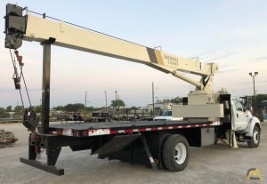 National 500E2 Series 571E2 18-Ton Boom Truck Crane on Ford F750 XL For Sale Trucks Hoists ...