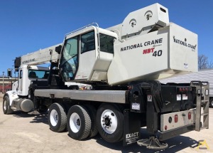 National NBT40 40-Ton Boom Truck Crane For Sale Trucks Hoists ...