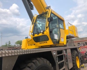 2023 Grove GRT655 55-Ton Rough Terrain Crane For Sale or Rent Hoists ...