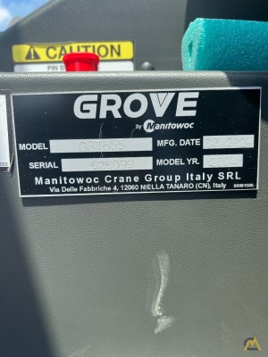 2024 Grove GRT655 Rough Terrain Crane For Sale or Rent Hoists ...