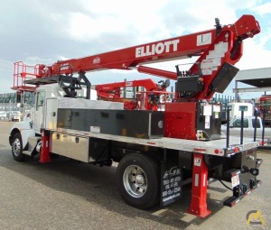 NEW ELLIOTT HIREACH L65R ON FREIGHTLINER M2-106 For Sale Elliott Bucket ...
