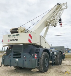 Terex Quadstar 1100 110-Ton Rough Terrain Crane For Sale or Rent Hoists & Material Handlers ...