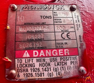 McKissick 10-Ton Single-Sheave Load Block For Sale Hook Blocks Parts ...