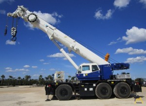 Tadano GR-1600XL 160-Ton Rough Terrain Crane SOLD Hoists & Material ...