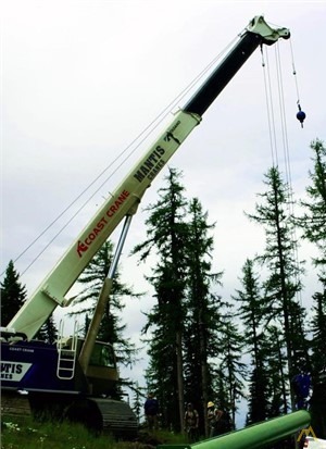 Tadano Mantis 9010 45-Ton Telescopic Boom Crawler Crane For Sale Hoists ...