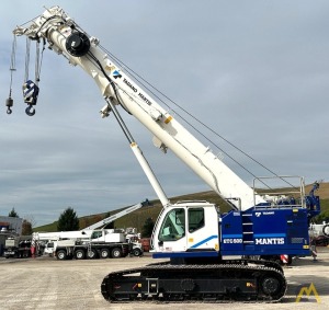 Tadano Mantis GTC-500 Teleboom Crawler Crane For Sale or Rent Hoists ...
