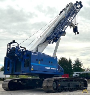 Tadano Mantis GTC-500 Teleboom Crawler Crane For Sale or Rent Hoists ...