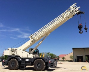 Terex Quadstar 1100 110-Ton Rough Terrain Crane For Sale or Rent Hoists & Material Handlers ...