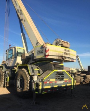 Terex RT 130 130-Ton Rough Terrain Crane For Sale Hoists & Material ...