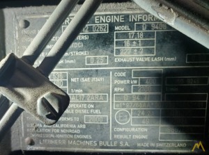 ZF SWG 200 Automatic Transmission from Liebherr LTM 1040 AT Crane For ...