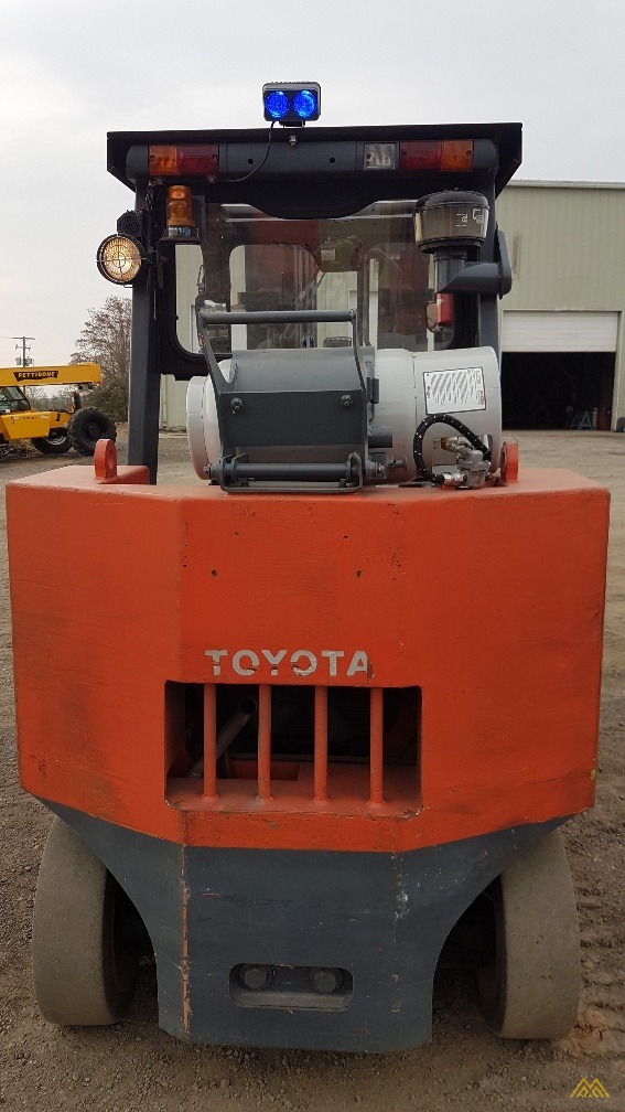 Toyota 7FGCU55 Forklift Hyster Boxcar Rigging For Sale Forklifts ...