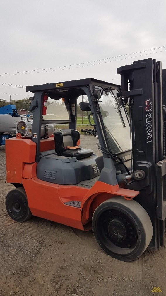 Toyota 7FGCU55 Forklift Hyster Boxcar Rigging For Sale Forklifts ...