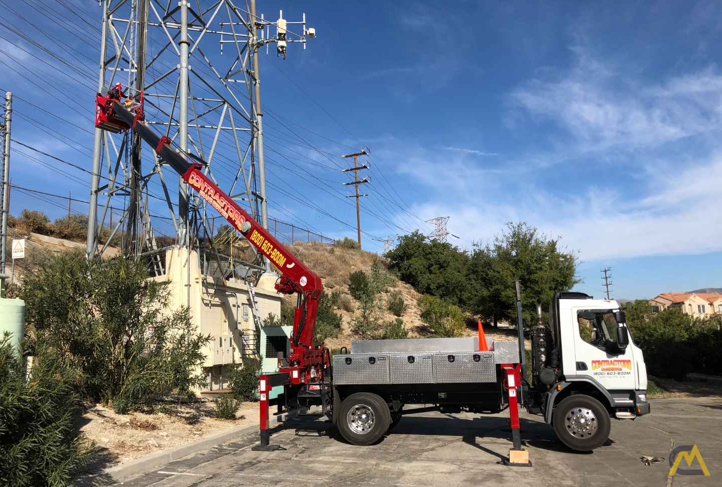 UNIC Revolution 84RM 5-ton Boom Truck on Kenworth Cabover K270 (non CDL ...