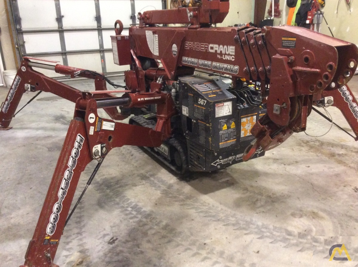 UNIC Spydercrane UR-W295 Mini Crawler Crane For Sale or Rent Hoists ...