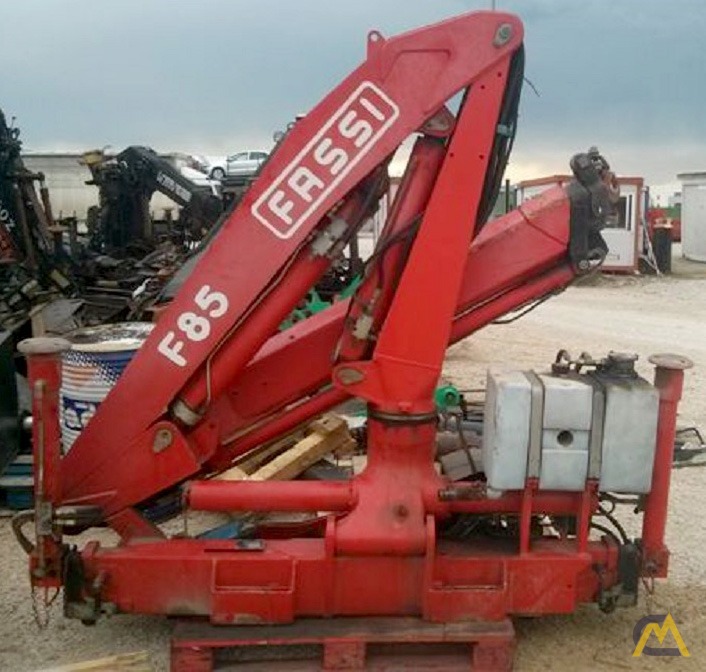 Unmounted Fassi F85.22 Knuckle Boom Crane For Sale Articulating Hoists ...