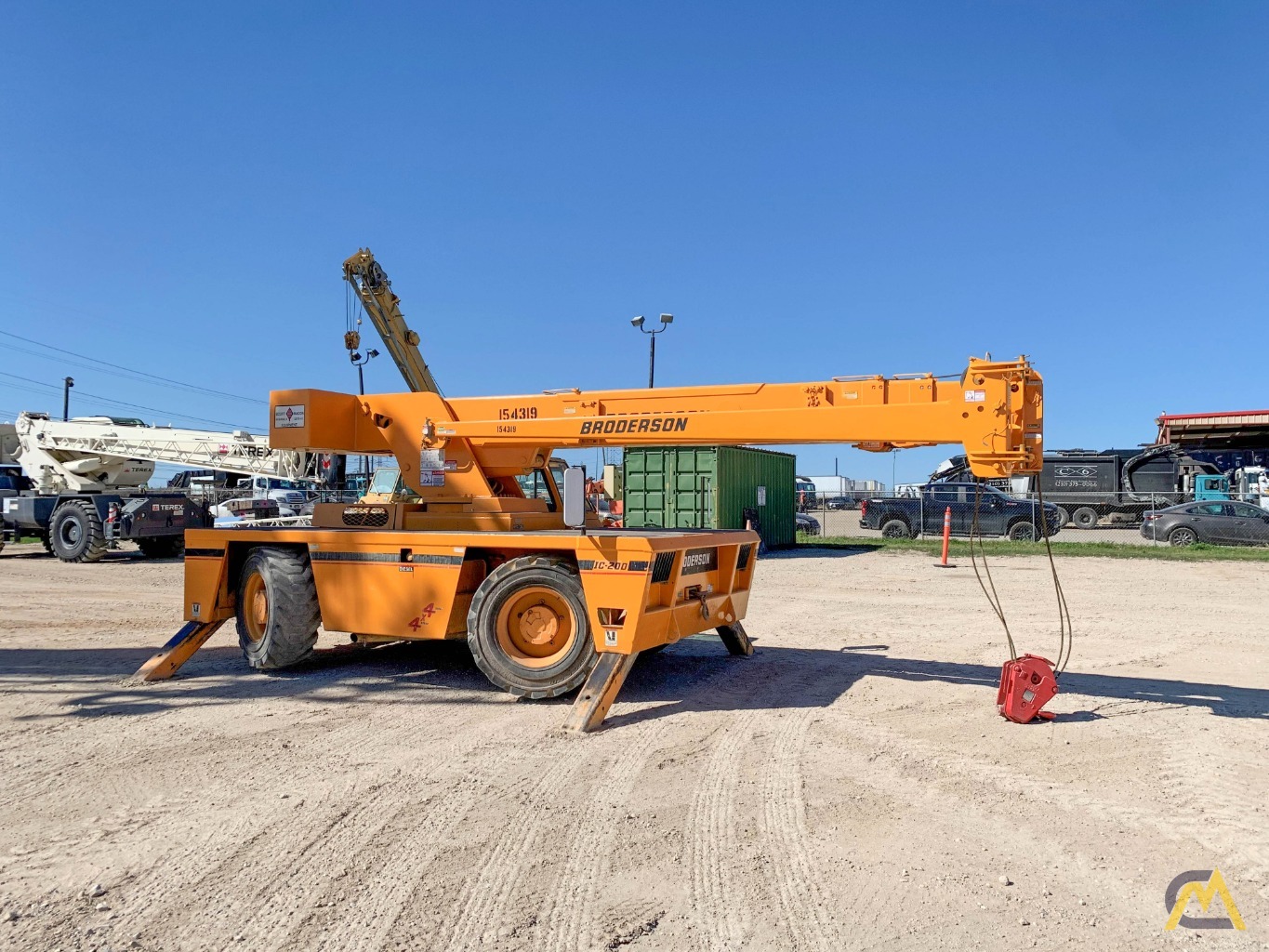 Broderson IC-200-3F 15-Ton Carry Deck Crane For Sale or Rent Industrial ...