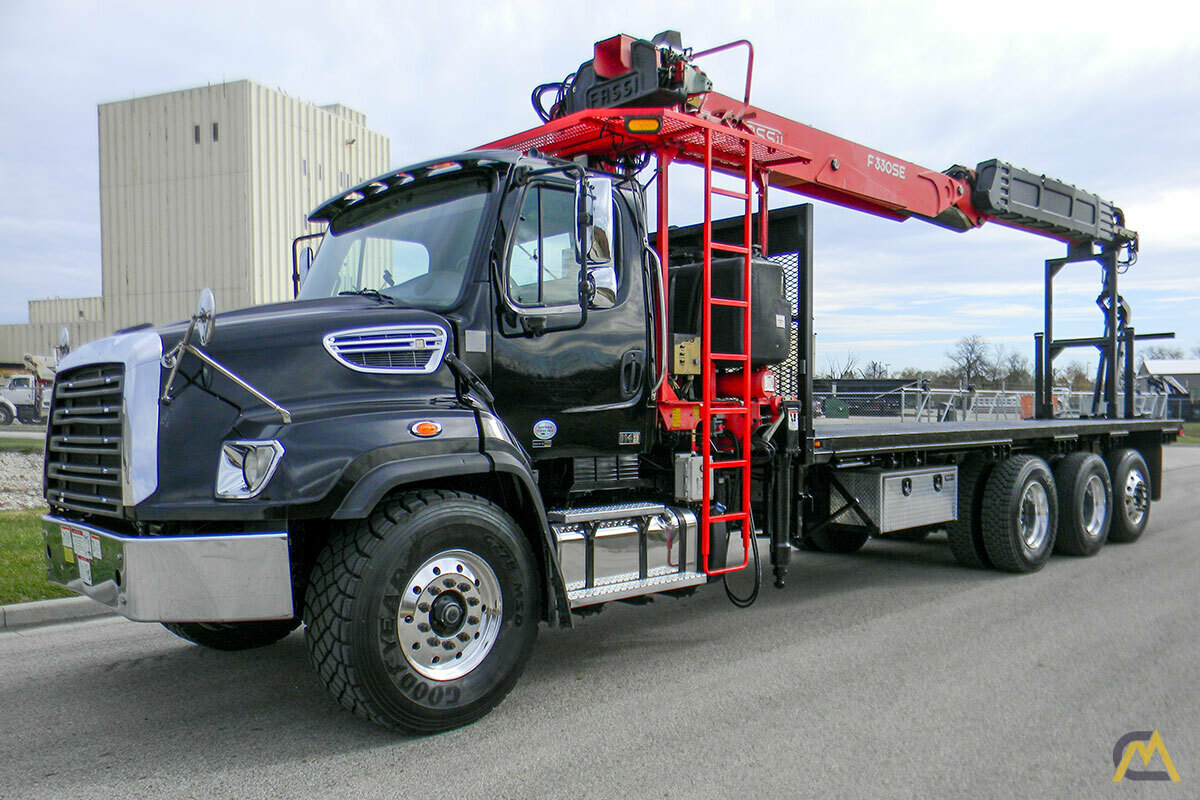Used 2013 Fassi F330SE.24 on Freightliner M2 112 For Sale Articulating ...